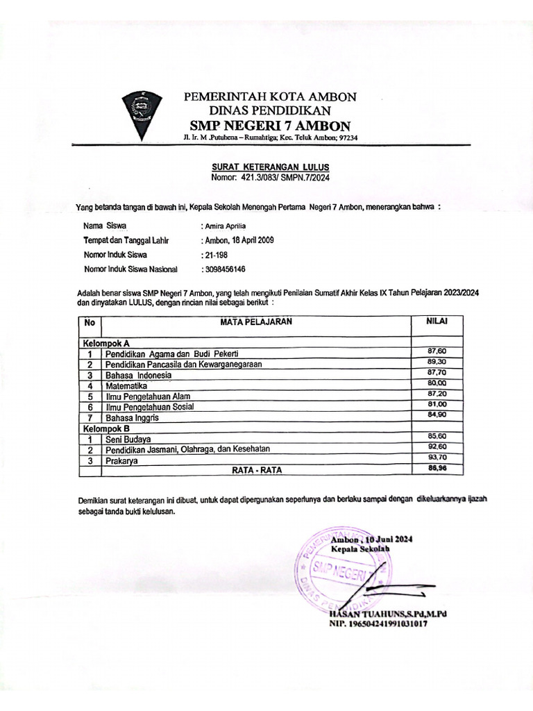 Berkas Dokumen Sma 1 | PDF