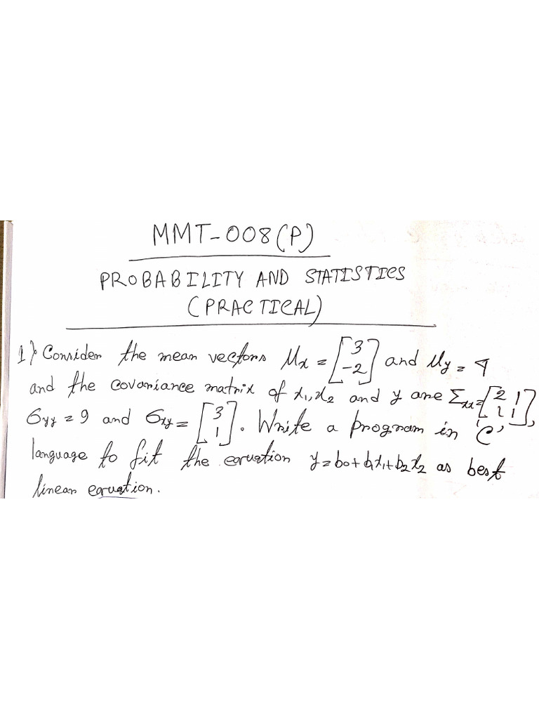 MMT-008 P Question Paper | PDF