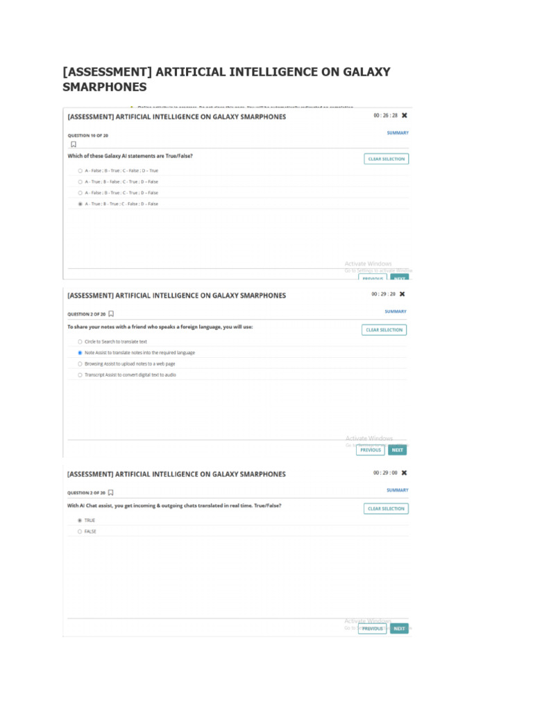Recommended Course AI On Galaxy Smartphones | PDF