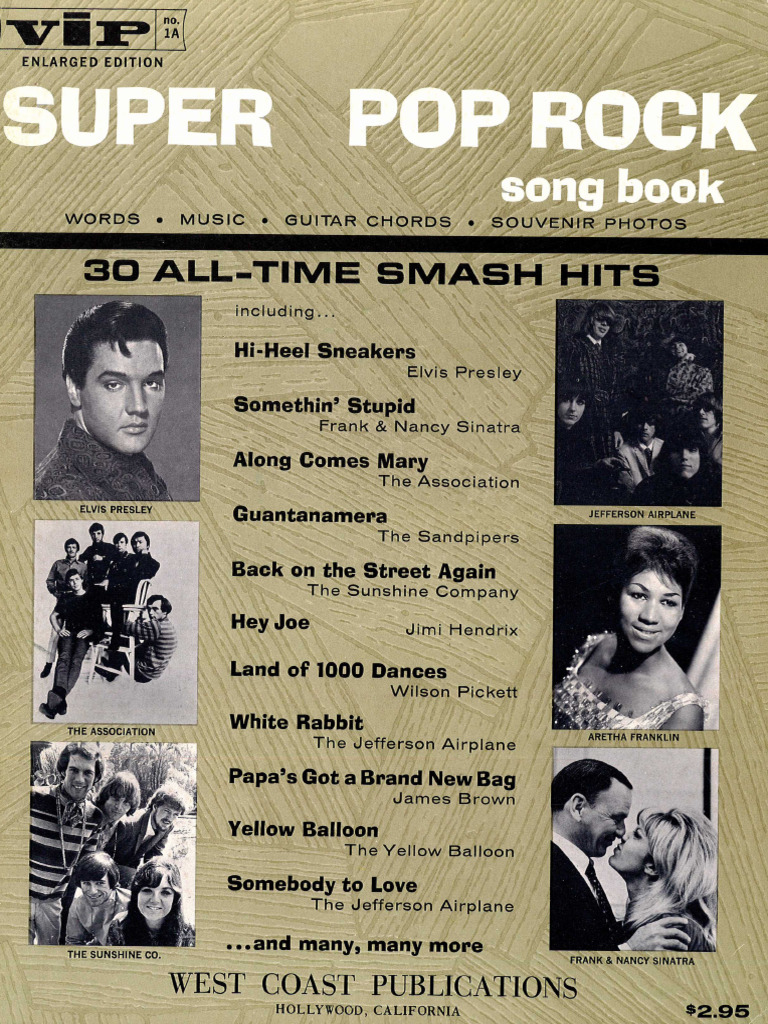 Super Pop Rock 30 All Time Smash Hits - Songbook | PDF