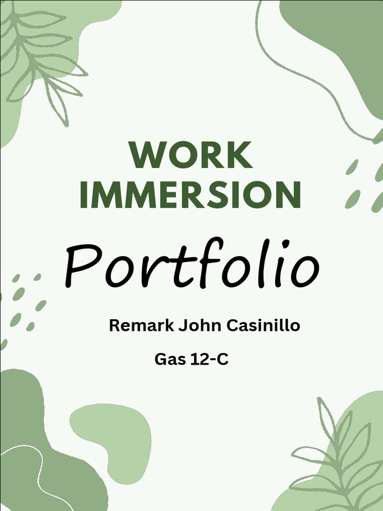 Jack Portfolio - 20250407 - 212043 - 0000 | PDF | Learning