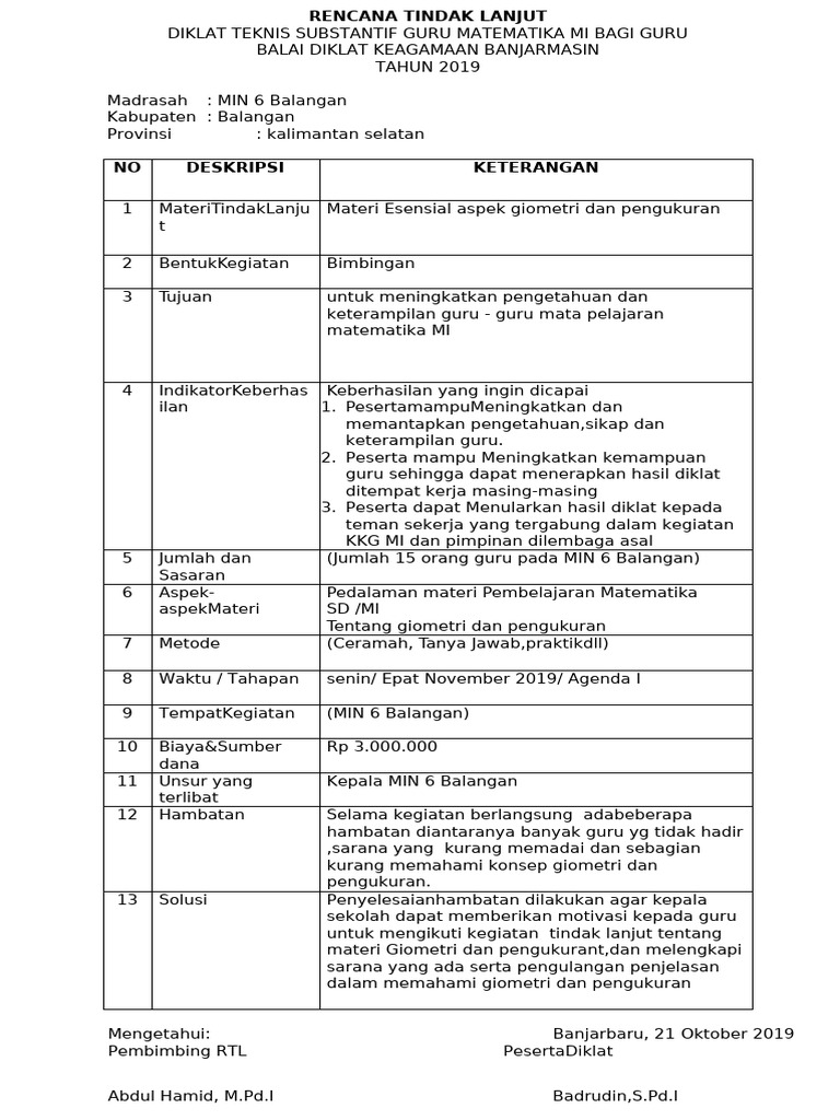 Format RTL Publikasi Ilmiah 2019 | PDF