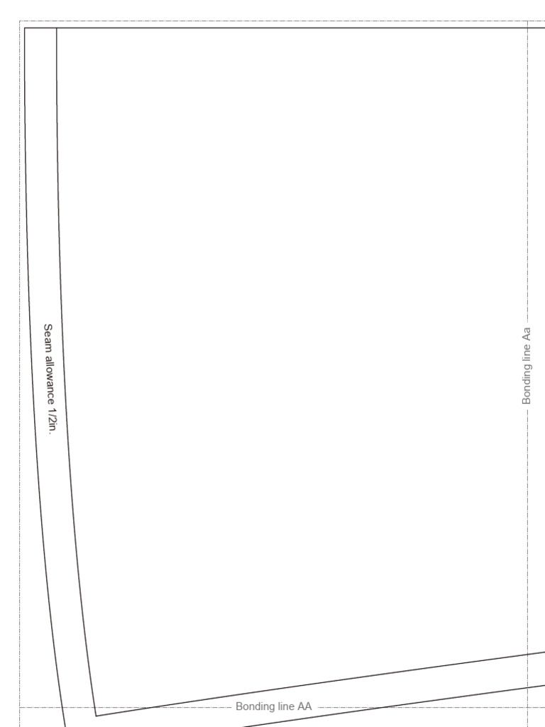 One Piece Dress Bonding Lines Guide | PDF