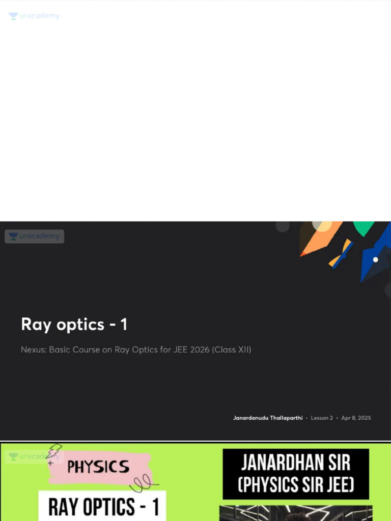 Ray Optics 1 With Anno | PDF