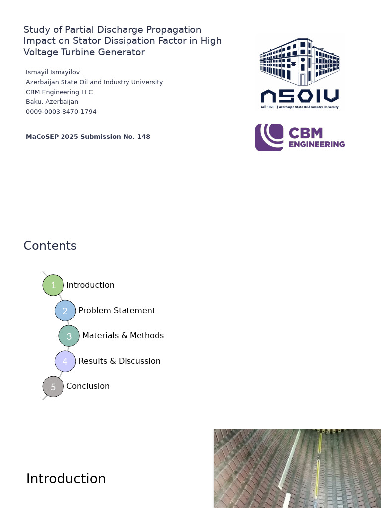 Partial Discharge Effects on Stator DF | PDF | Electricity ...