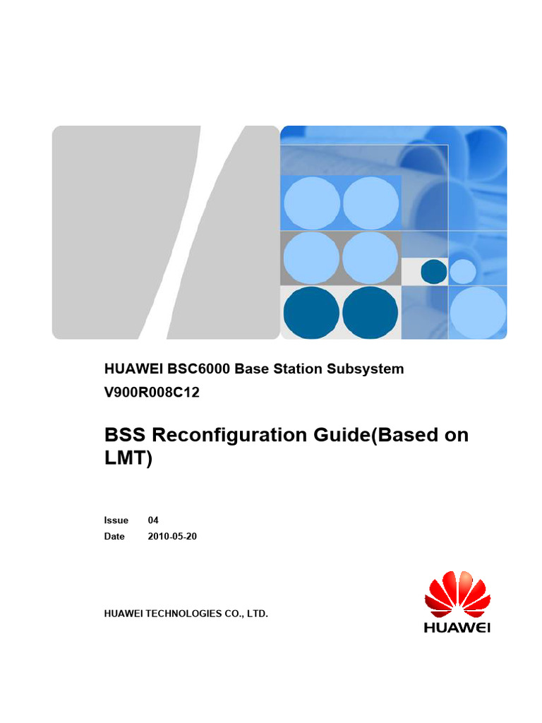 BSC reconfiguration guide | PDF | Computing | Telecommunications
