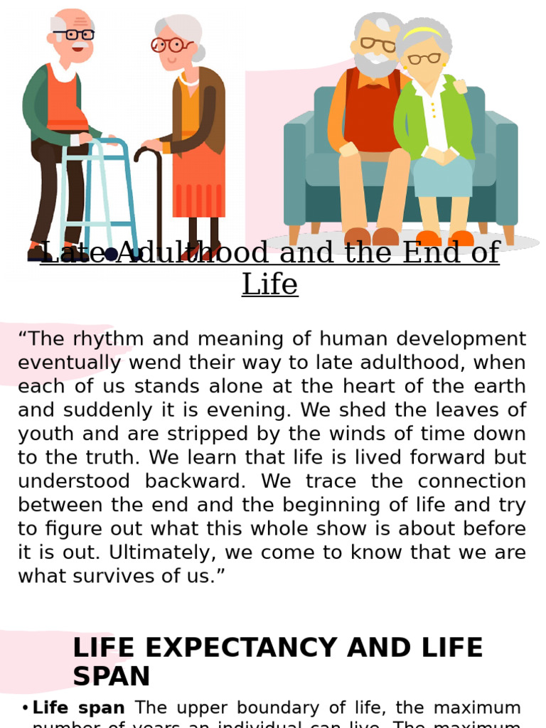 Understanding Late Adulthood and Aging | PDF | Dementia | Alzheimer's ...