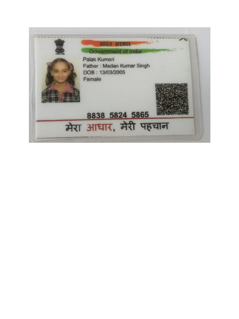 Aadhar Card PDF | PDF