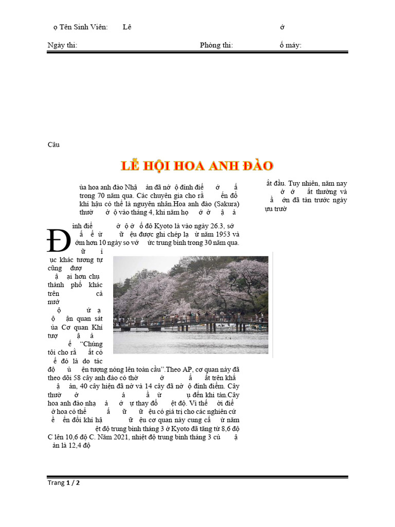 LeThanhQuy Word De2 | PDF