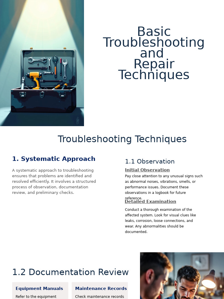 TOPIC-1C-Troubleshooting-Repair | PDF | Troubleshooting | Programmable ...