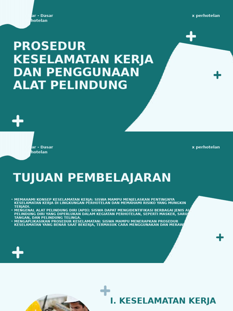 Prosedur Keselamatan Kerja dan APD | PDF