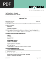 Mobil Delvac MX 15W-40 Safety Data Sheet | PDF | Waste | Toxicity