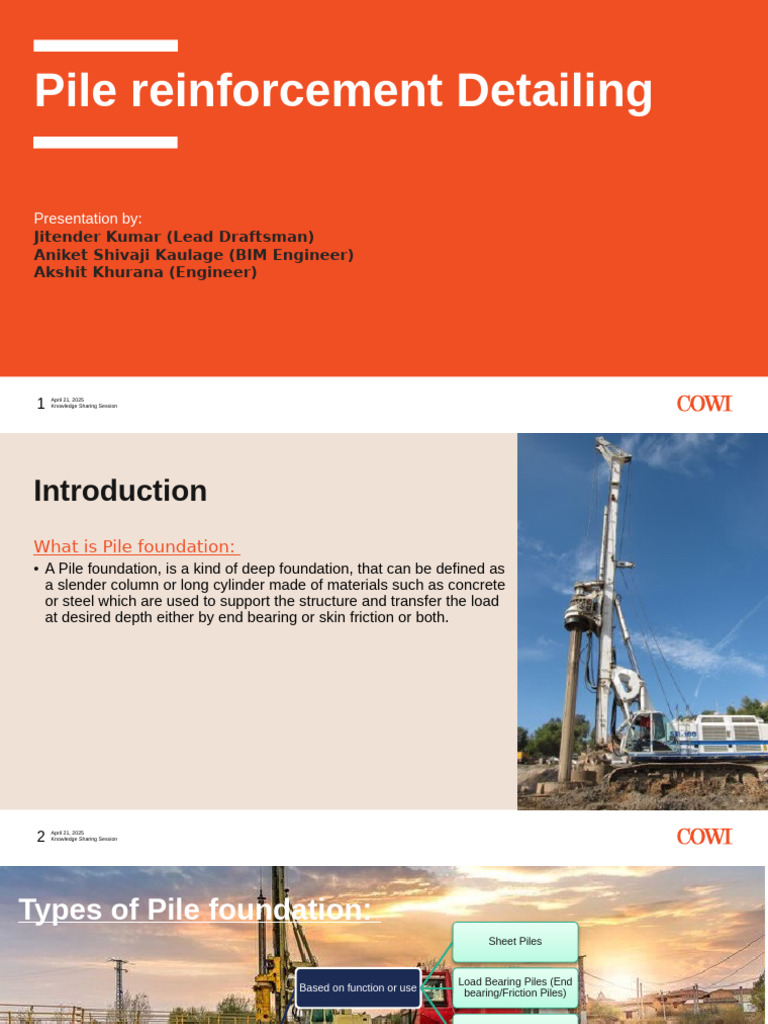 Pile Reinforcement Detailing | PDF | Deep Foundation | Building Engineering