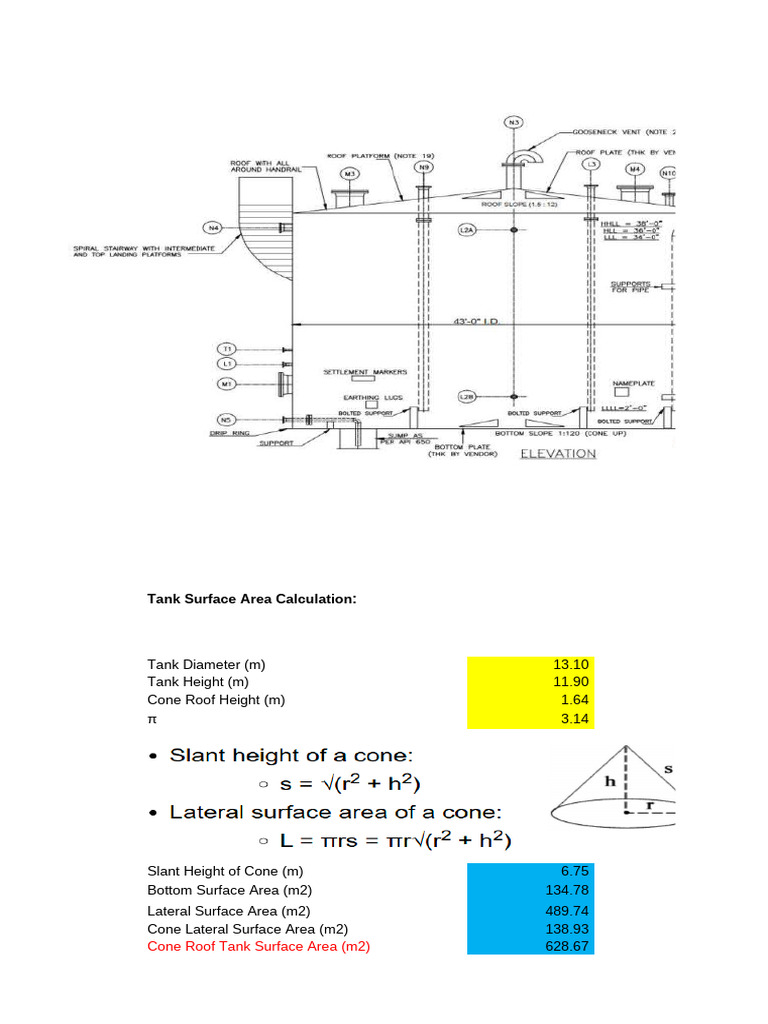 Water Tank Heat Calculation | PDF