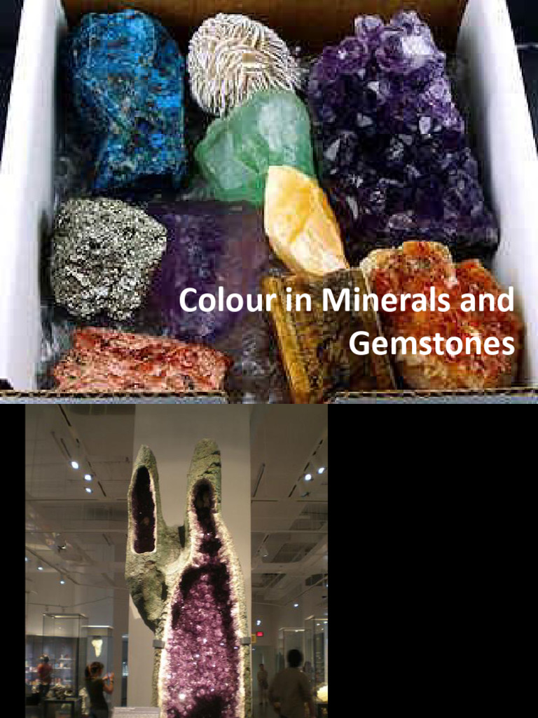 Understanding Color in Minerals & Gemstones | PDF | Chemical Bond ...