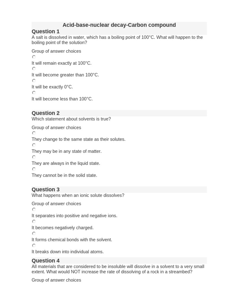 Physical Science Lesson 8-10 | PDF | Radioactive Decay | Nuclear Physics