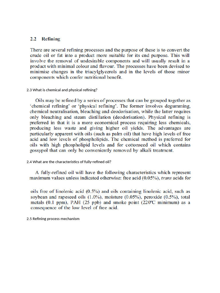 Fats and Oil_Unit_4 | PDF