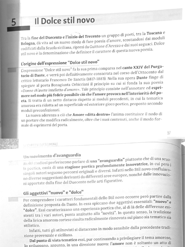 Dolce Stil Novo | PDF