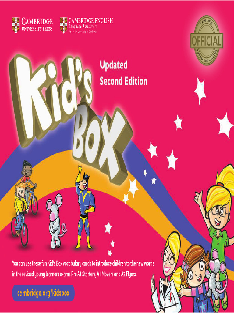 Kid’s Box Vocabulary Cards for Young Learners | PDF | Written ...