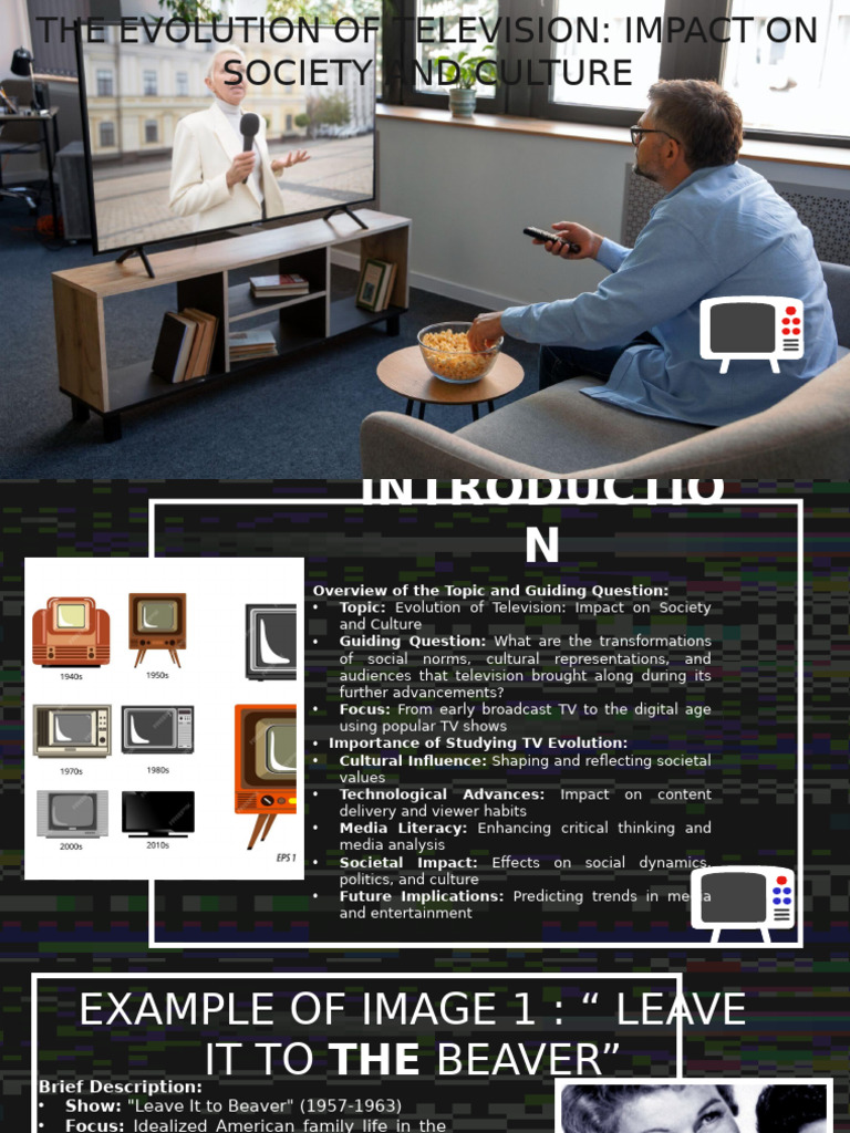 The Evolution of Television Impact On Society and Culture | PDF ...