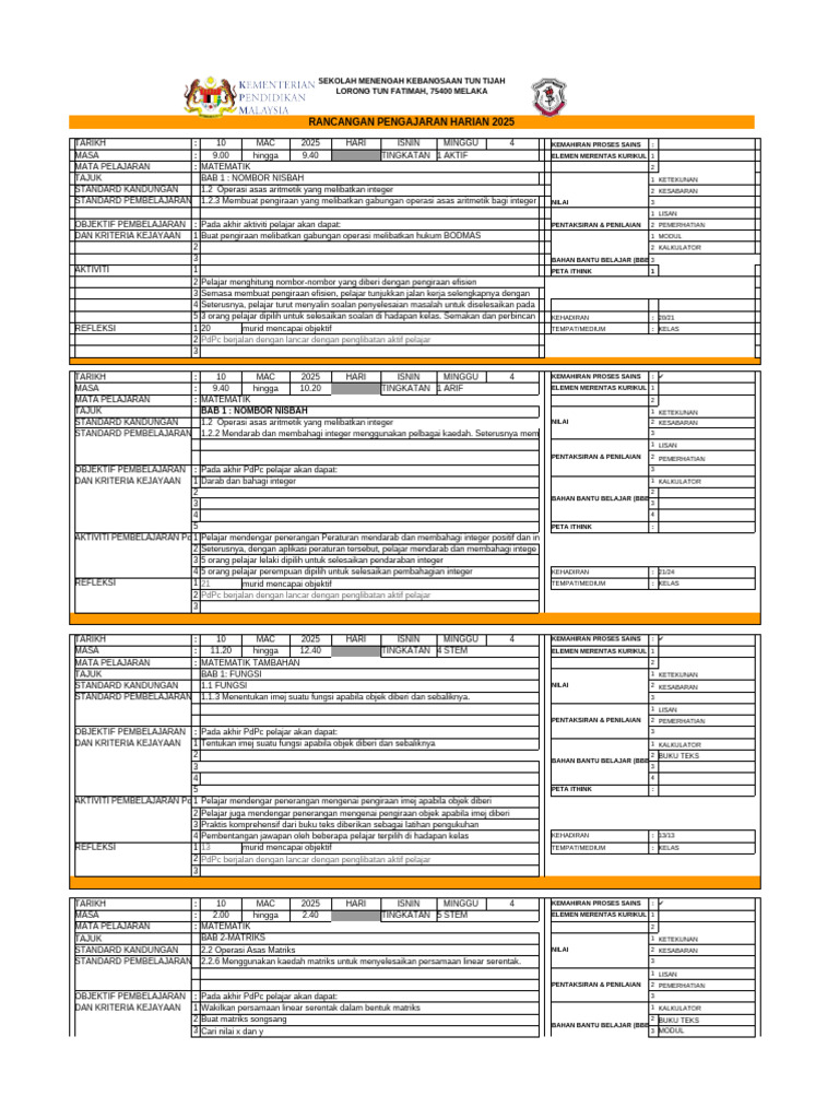 RPH Minggu 4 - Full | PDF