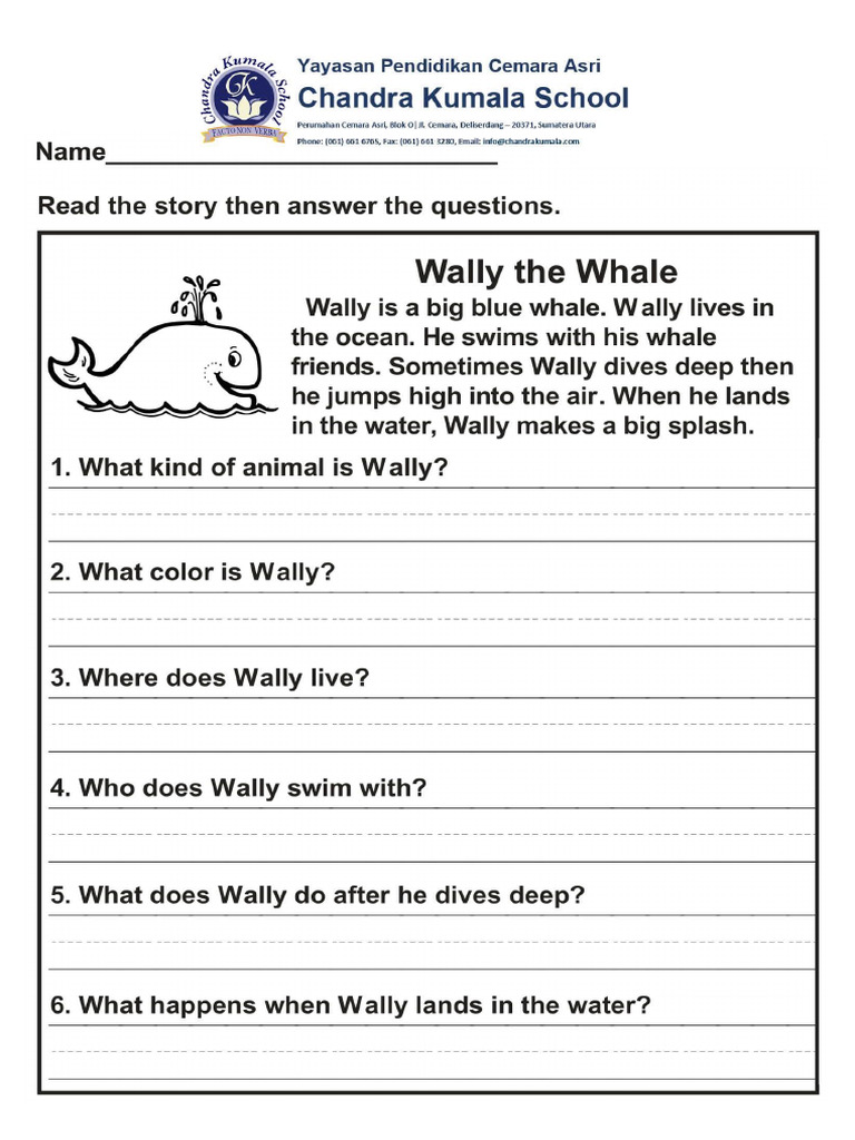 English Worksheet | PDF