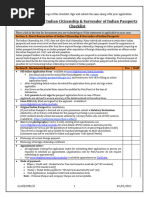 BLS CAN16Toronto SurrenderorDeemed Checklist Rev4.1 | PDF | Passport ...