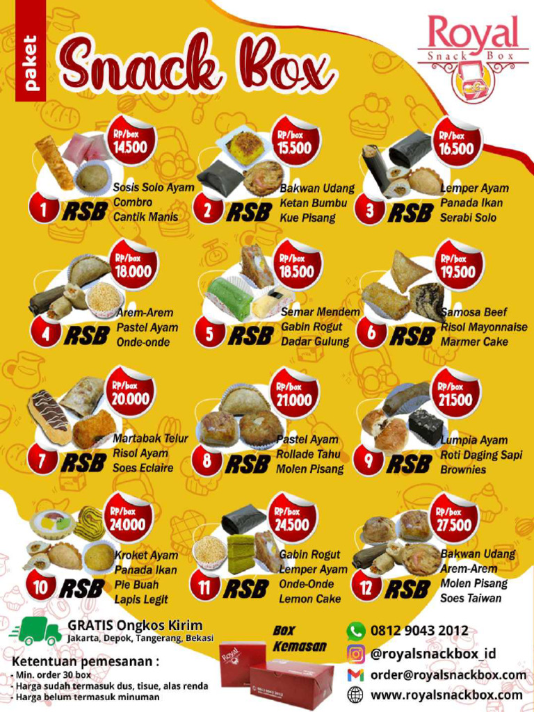 Menu-Snack-Box-Juli-RSB | PDF