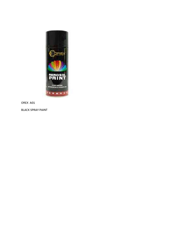 Black Spray | PDF