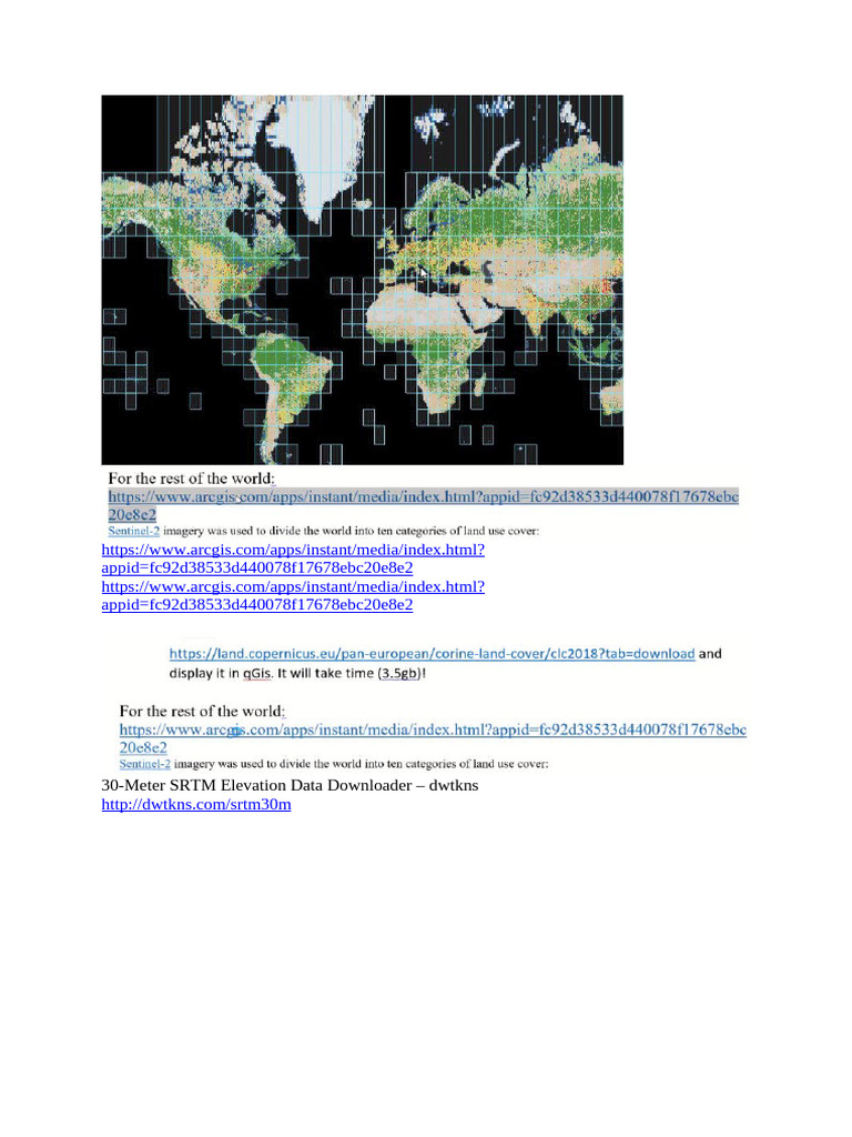 30-Meter SRTM Data Access Guide | PDF