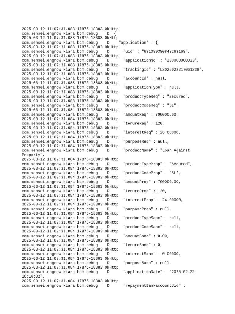 Error Response BCM | PDF