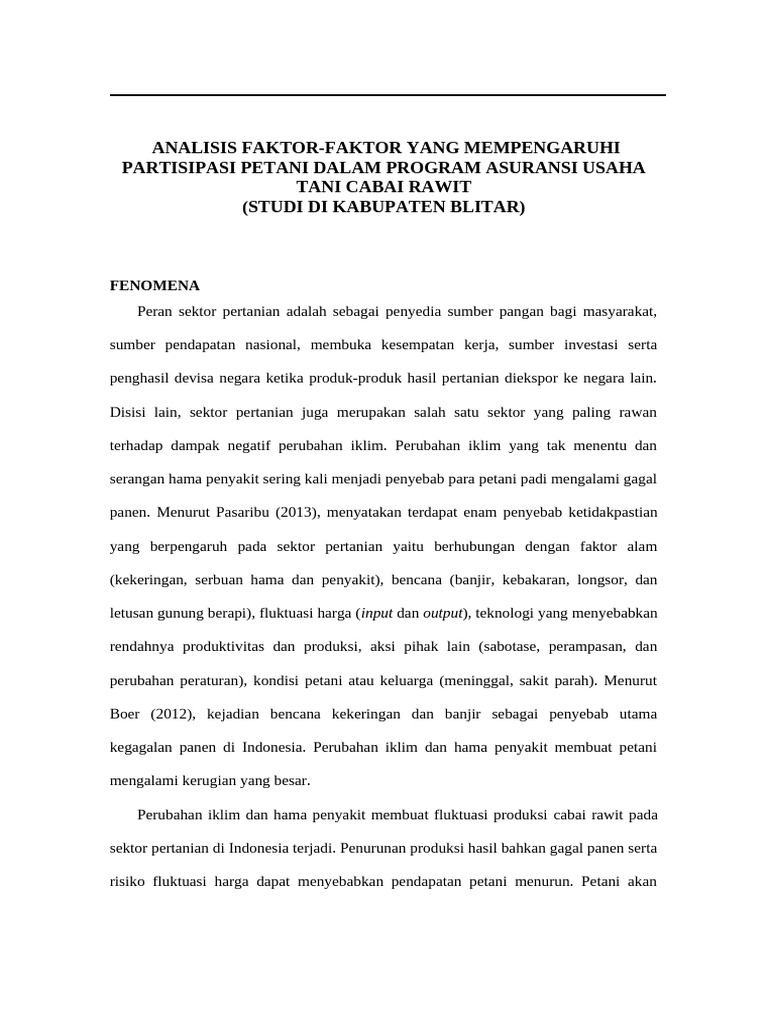 Mini Proposal REVISI | PDF