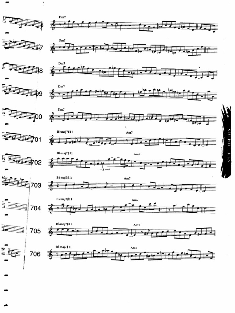 Jazz LIcks - 072 | PDF