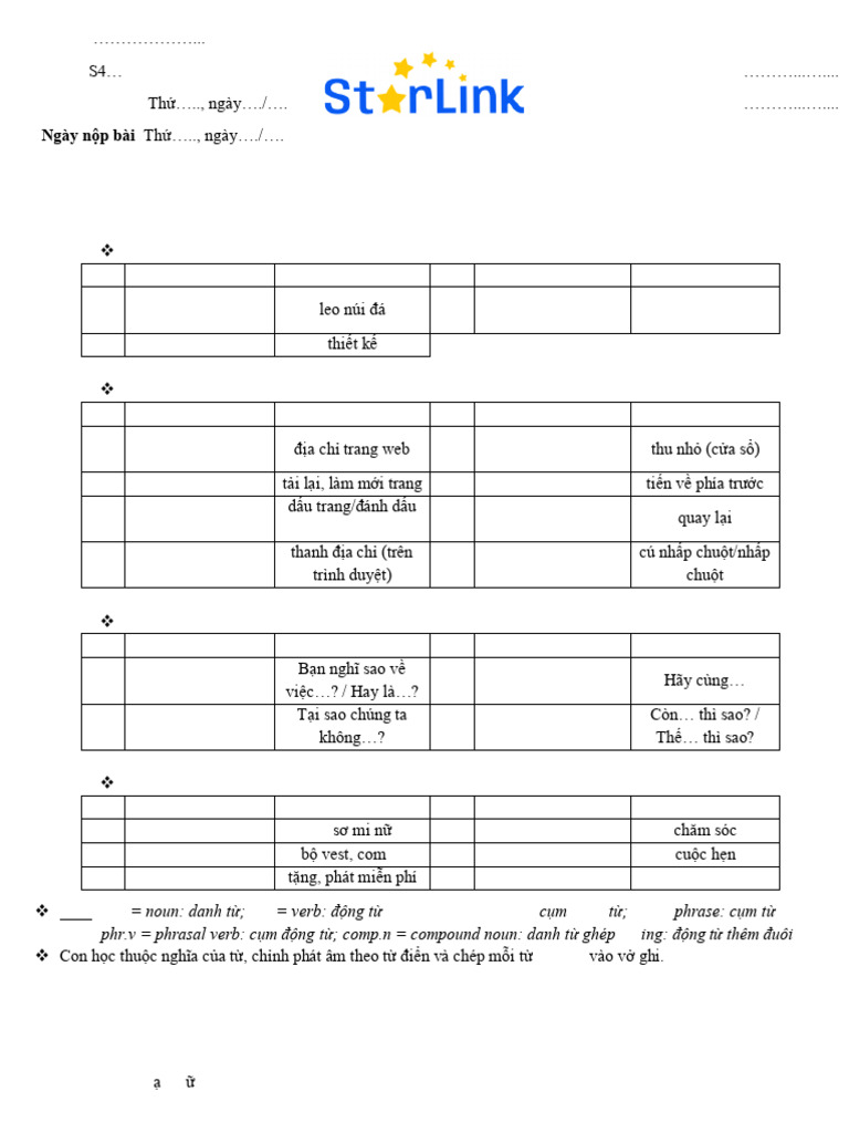 KEY - Foreign Teacher - S4 - W29 - U9 - Vocabulary 1 & KET Listening | PDF