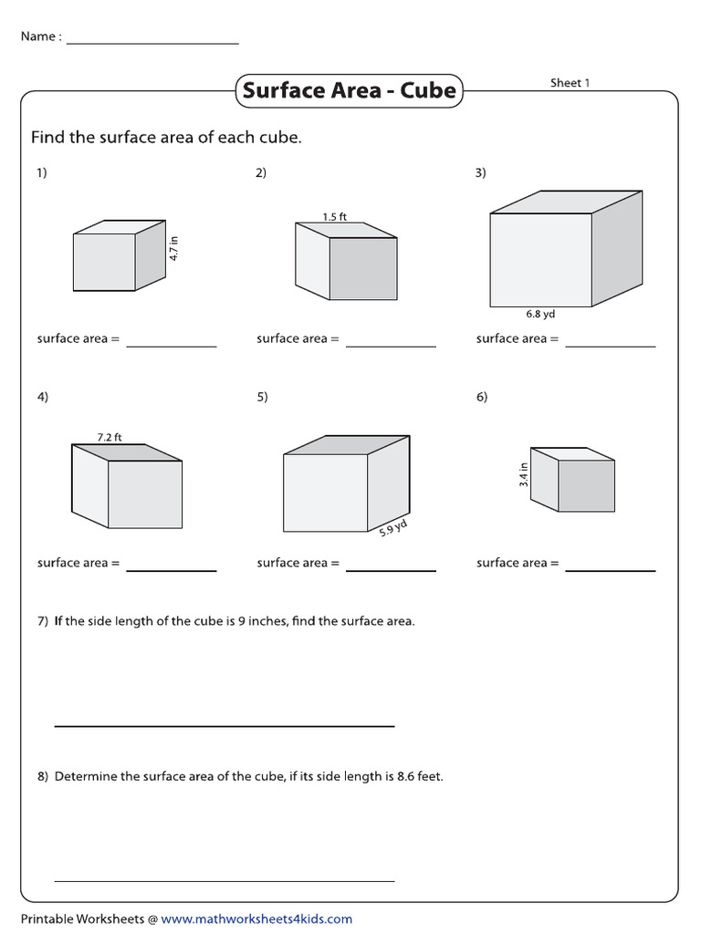 Decimal Side Lengths 1 | PDF