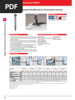 Fischer Anchor Bolts Data Sheet | PDF | Screw | Drill