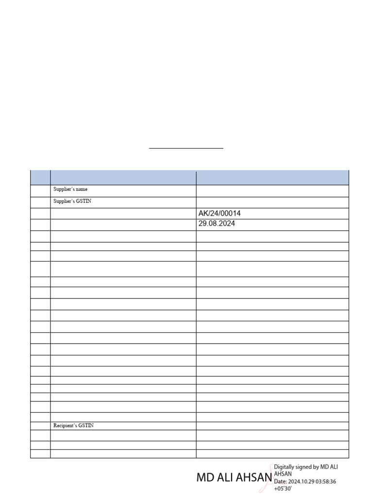 Inv 14 GST - Compliance - Form Adra Sig | PDF | Sales | Governance