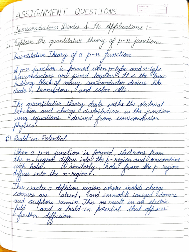 BEE Note Assignment | PDF