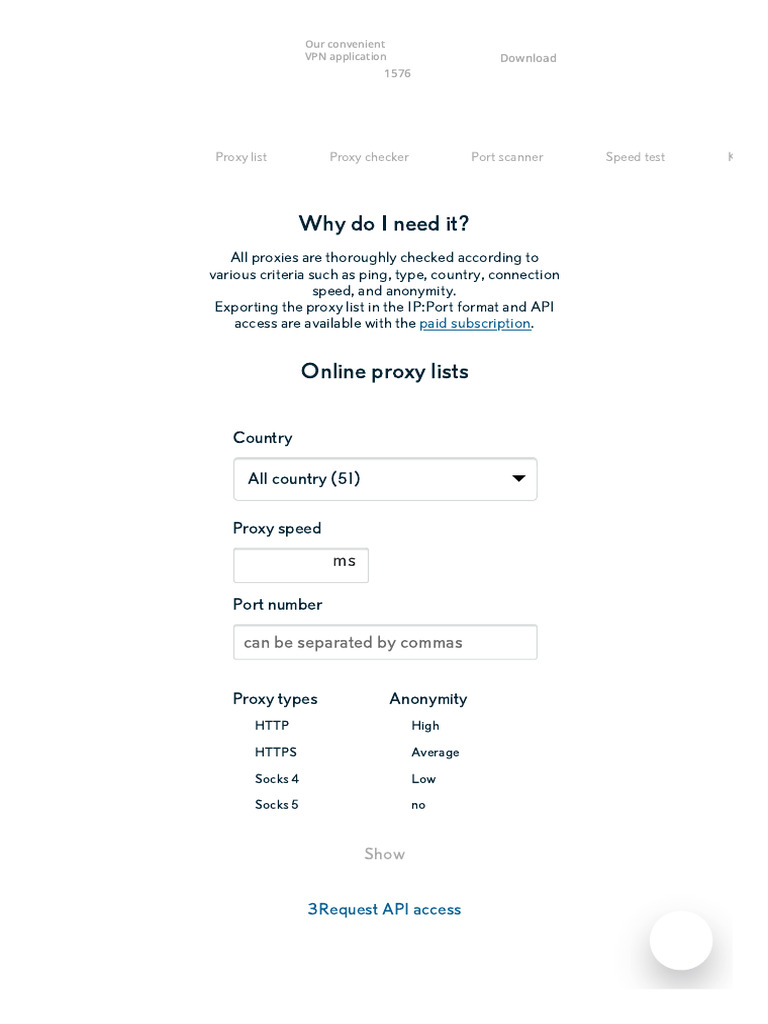Proxy Lists, ? Free List of Anonymous Proxy Servers - HTTPS, Socks4, Socks5, Txt-Export Ip-Port ...