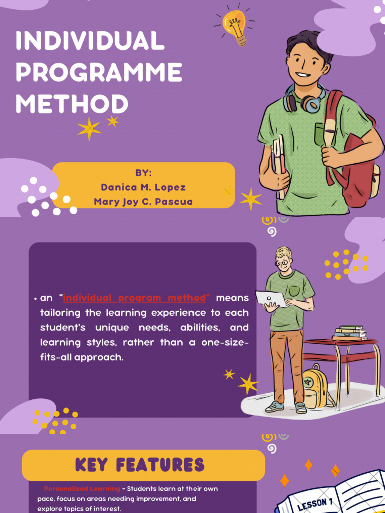 Individual Programme Method | PDF