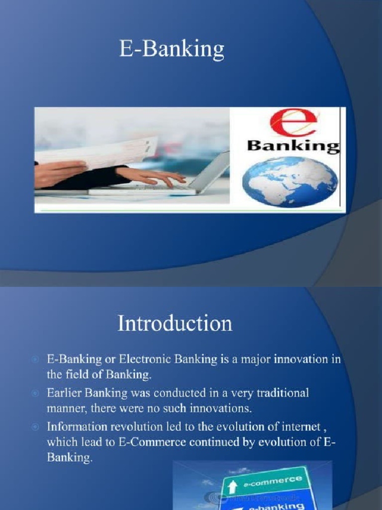 E Banking | PDF