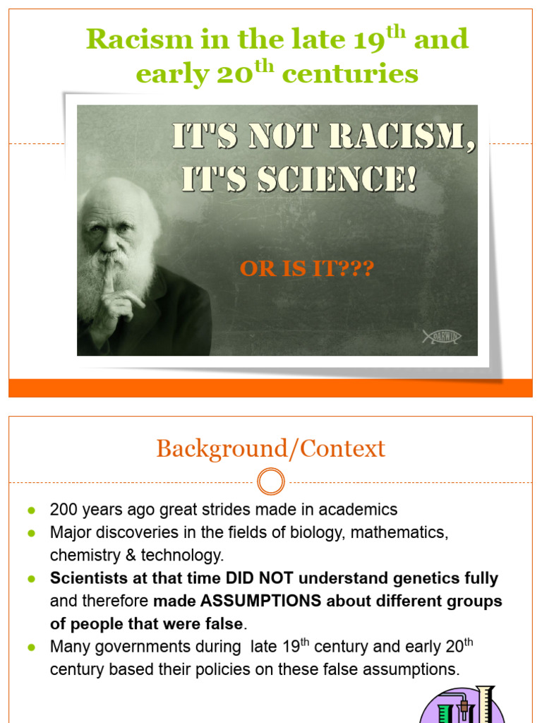 Grade 11 Racism Concepts | PDF | Eugenics | Darwinism
