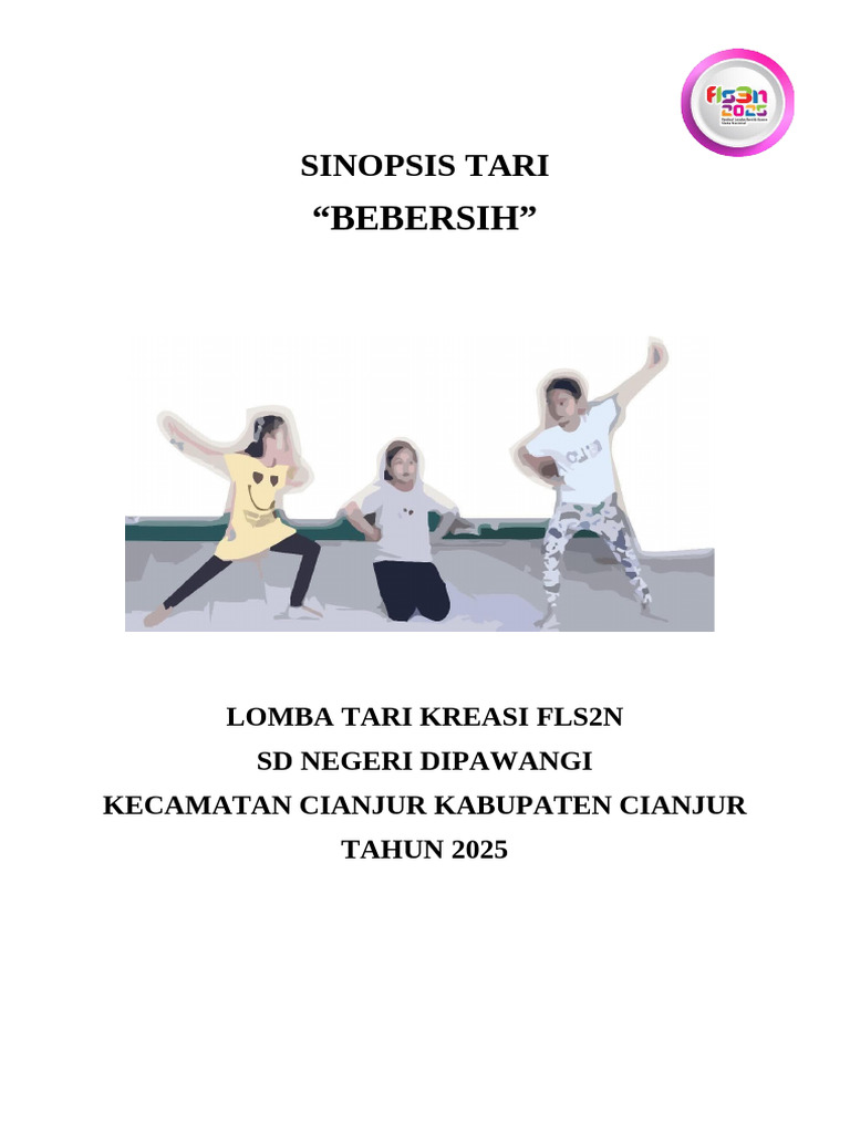 Sinopsis Tari Bebersih SDN Dipawangi | PDF