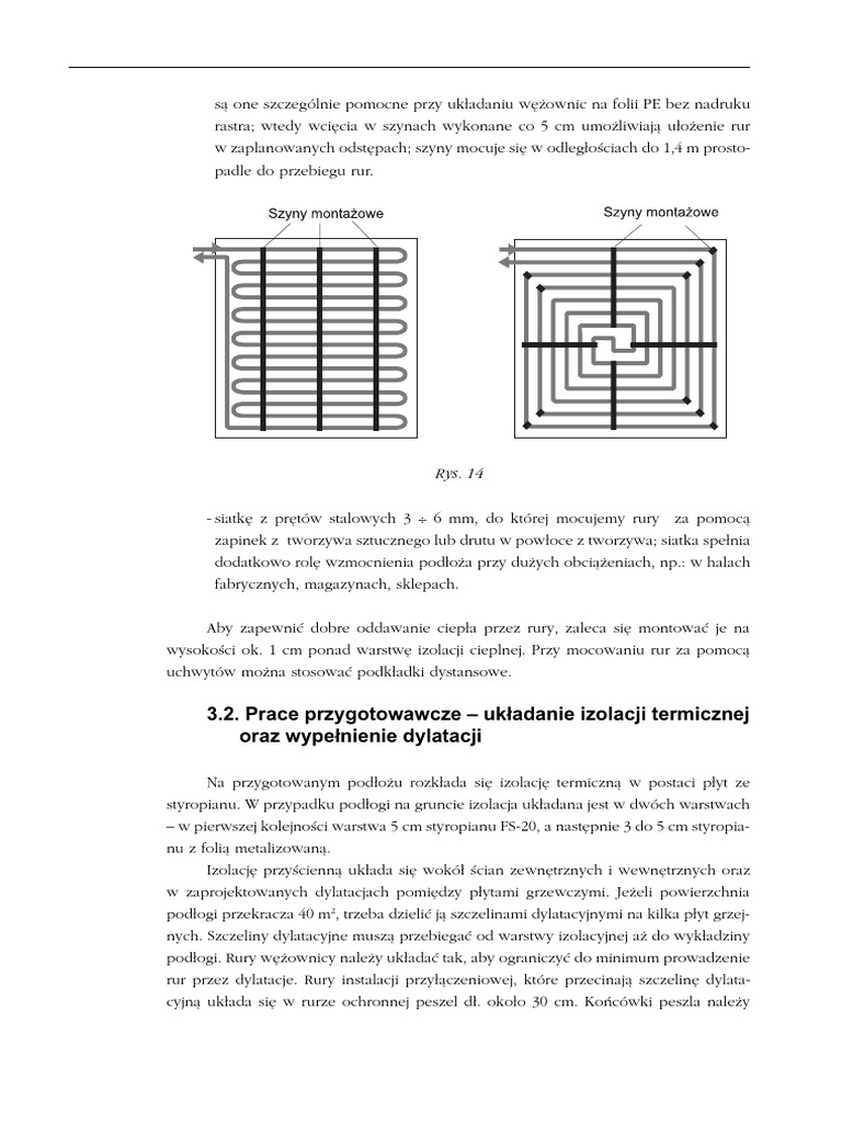 3.2. Prace Przygotowawcze Uk Adanie Izolacji Termicznej Oraz Wype Nienie Dylatacji | PDF