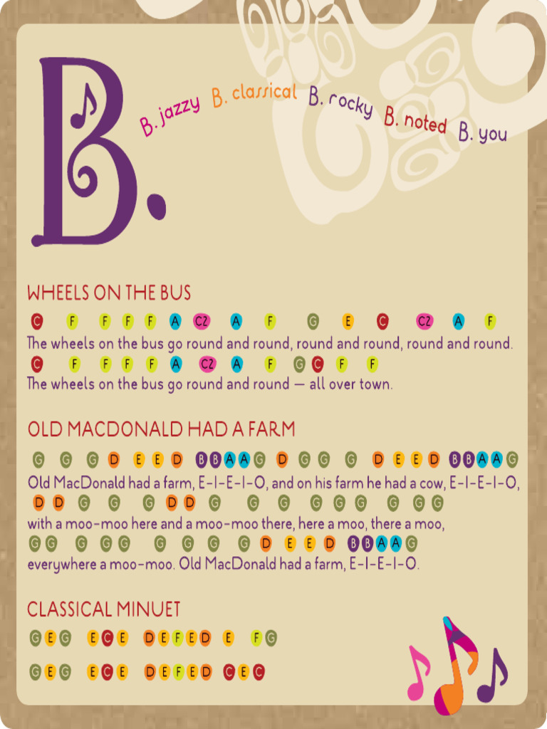 Carousel Bells Songsheet | PDF