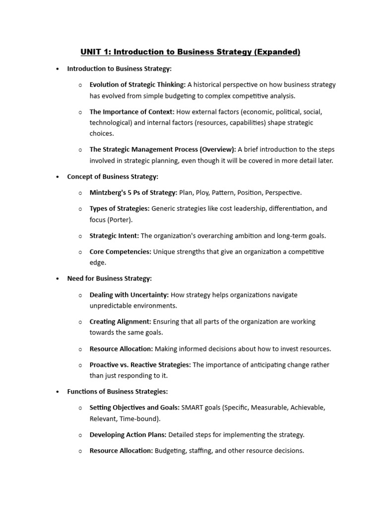 Business Policy and Strategic Planning | PDF | Strategic Management ...