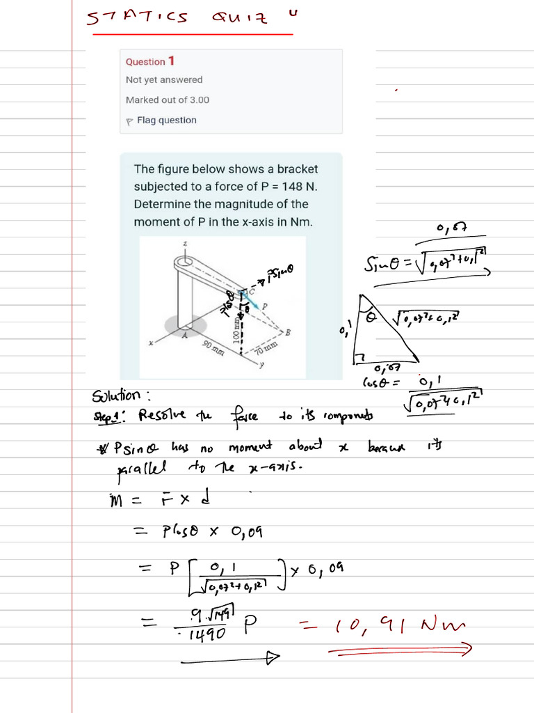 Statics Quiz 4 - 20240610_153655 | PDF