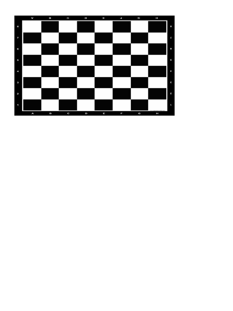 Ajedrez para Imprimir | PDF