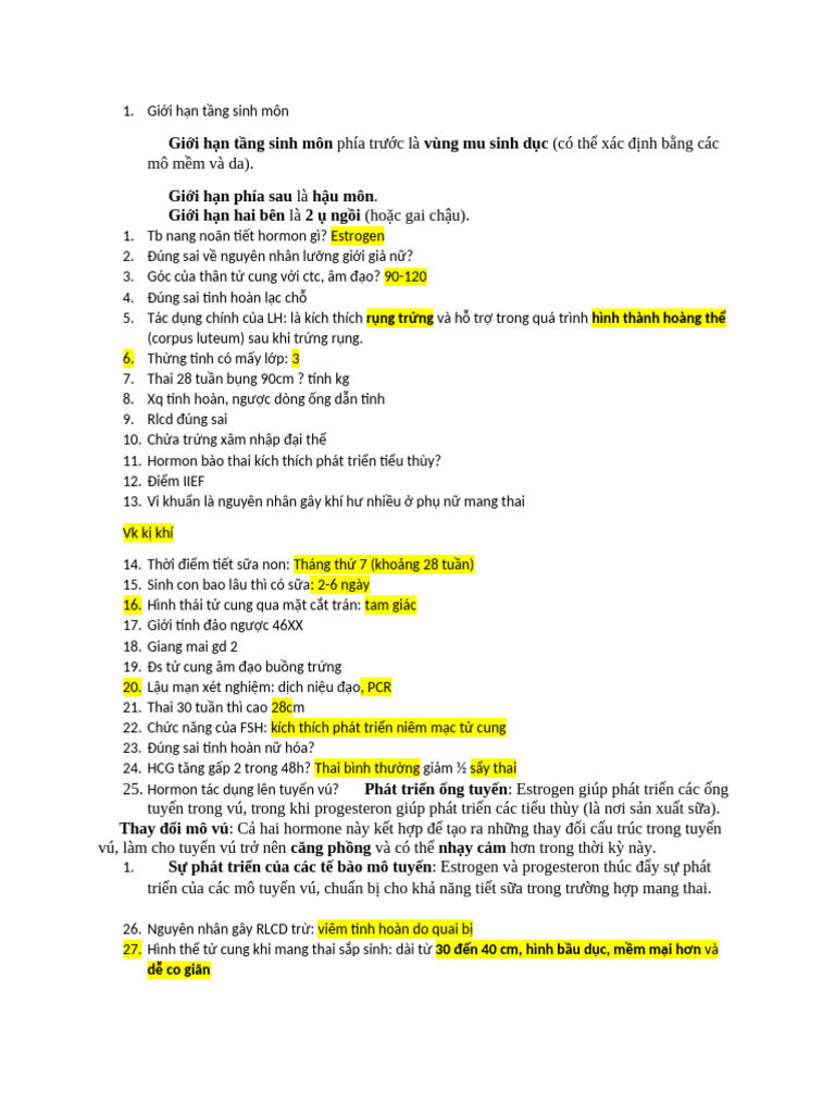 Test TH | PDF