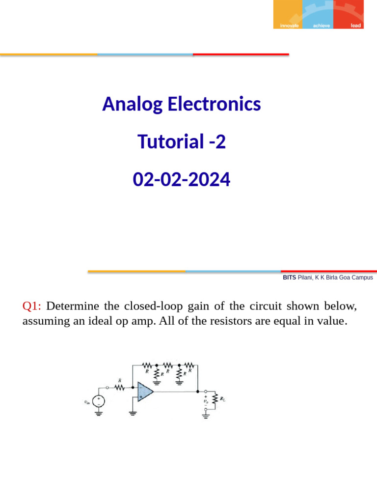 Tutorial 2 | PDF